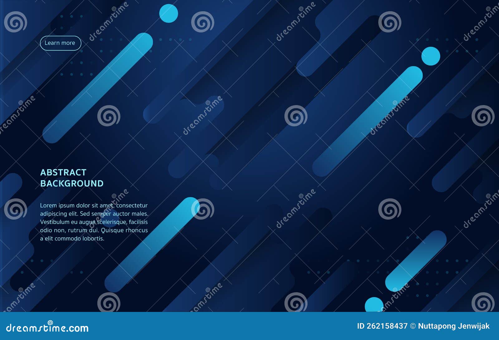 Digital Geometric Background. Dynamic Shapes Composition. Abstract ...