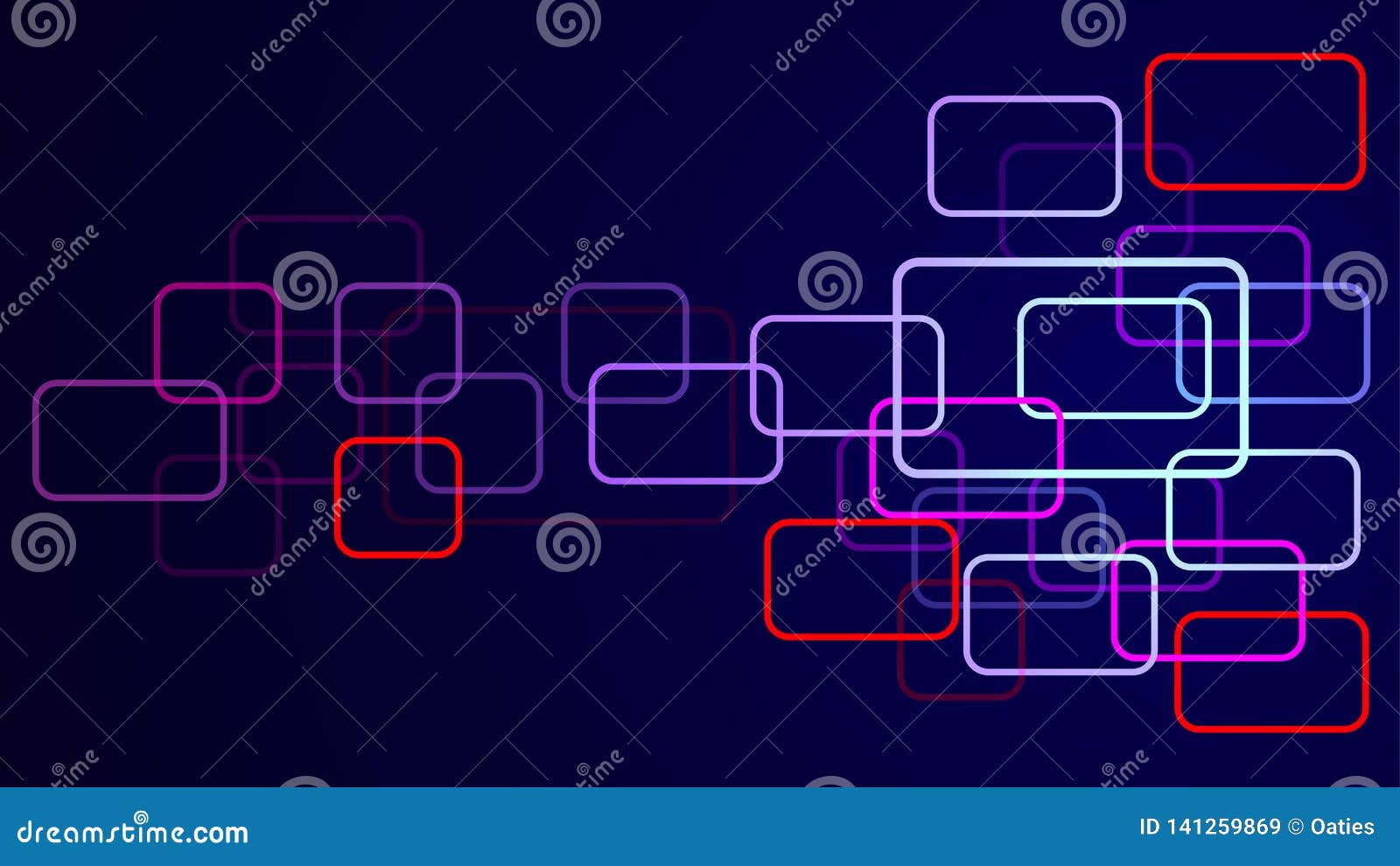 Digital Geometric Elements Abstract Background Stock Vector ...