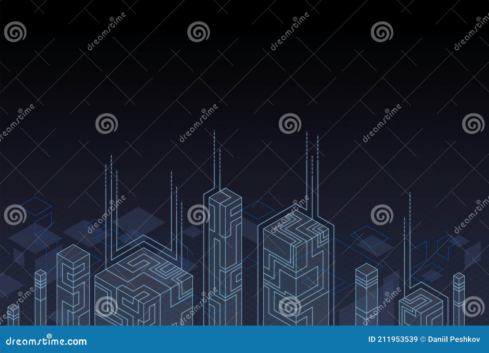 Digital Geometric Lines and Forms As Technology Wallpaper Stock ...