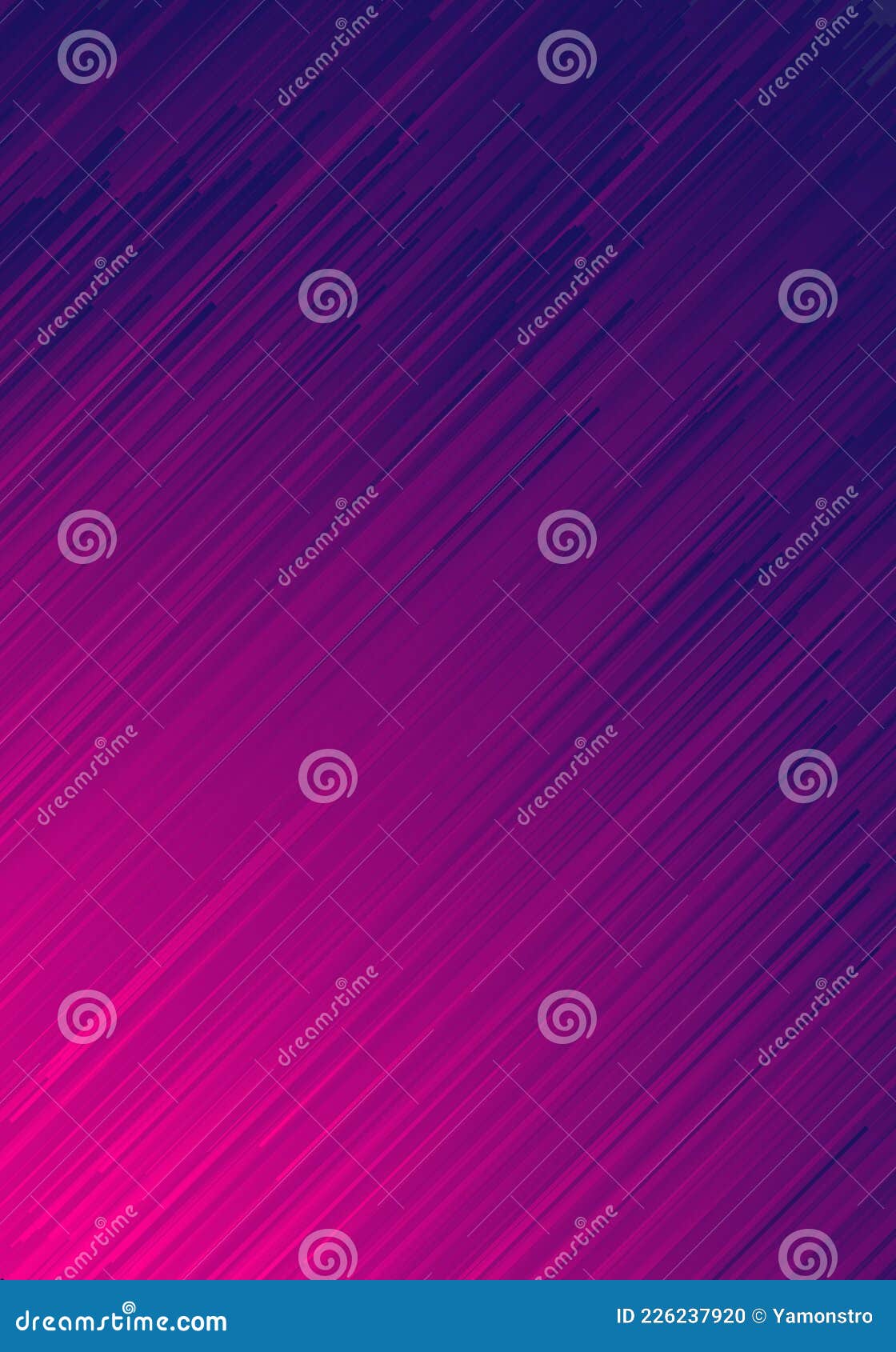 Digital Glitch Art Magenta Blue Gradient Vertical Abstract Background ...