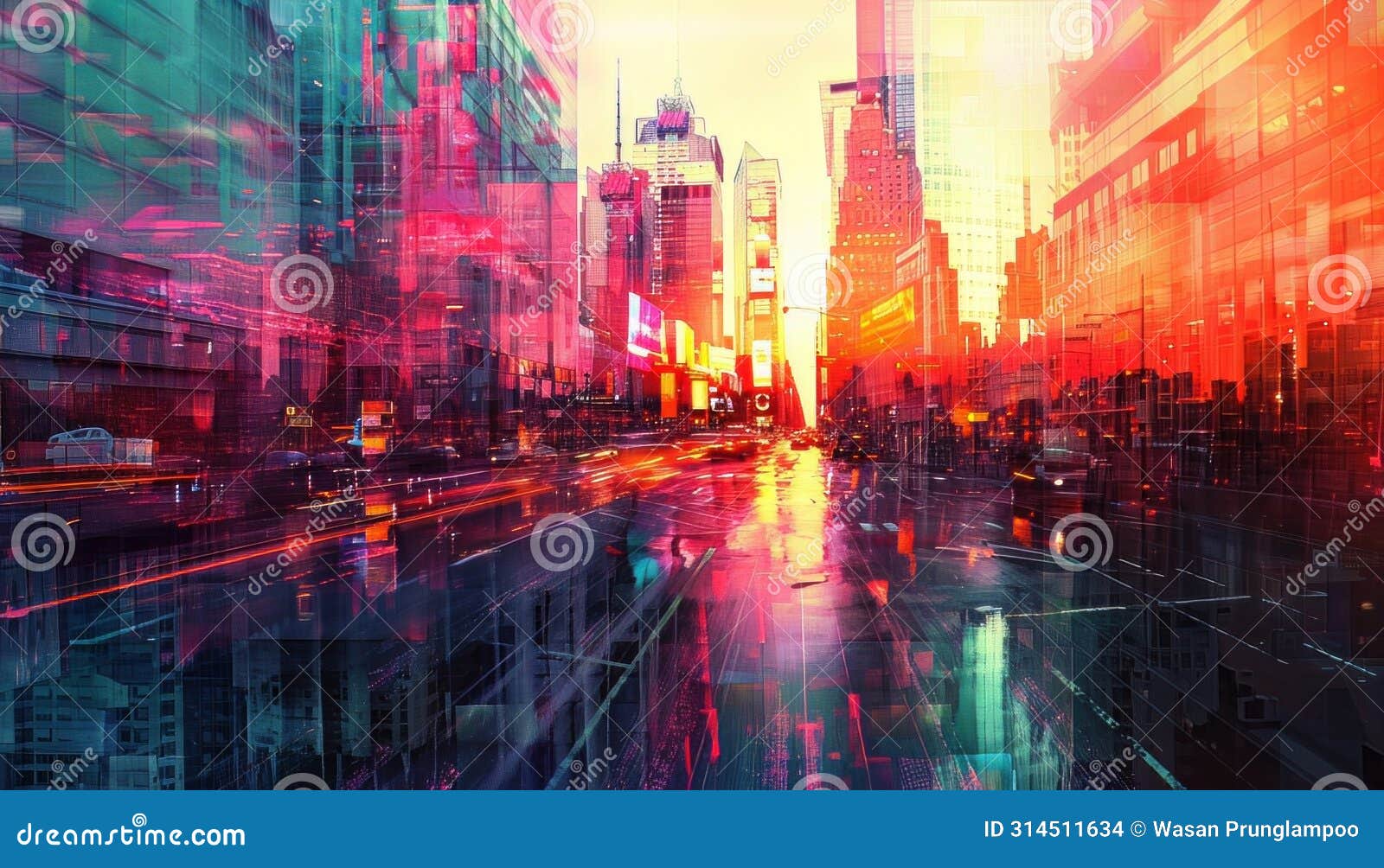 Digital Glitch Art, Unexpected Camera Angles Royalty-Free Stock Image ...