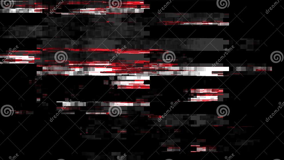 Digital Glitch Background. Abstract Noise Effect. Computer Screen Error. Computer Virus. 3D ...