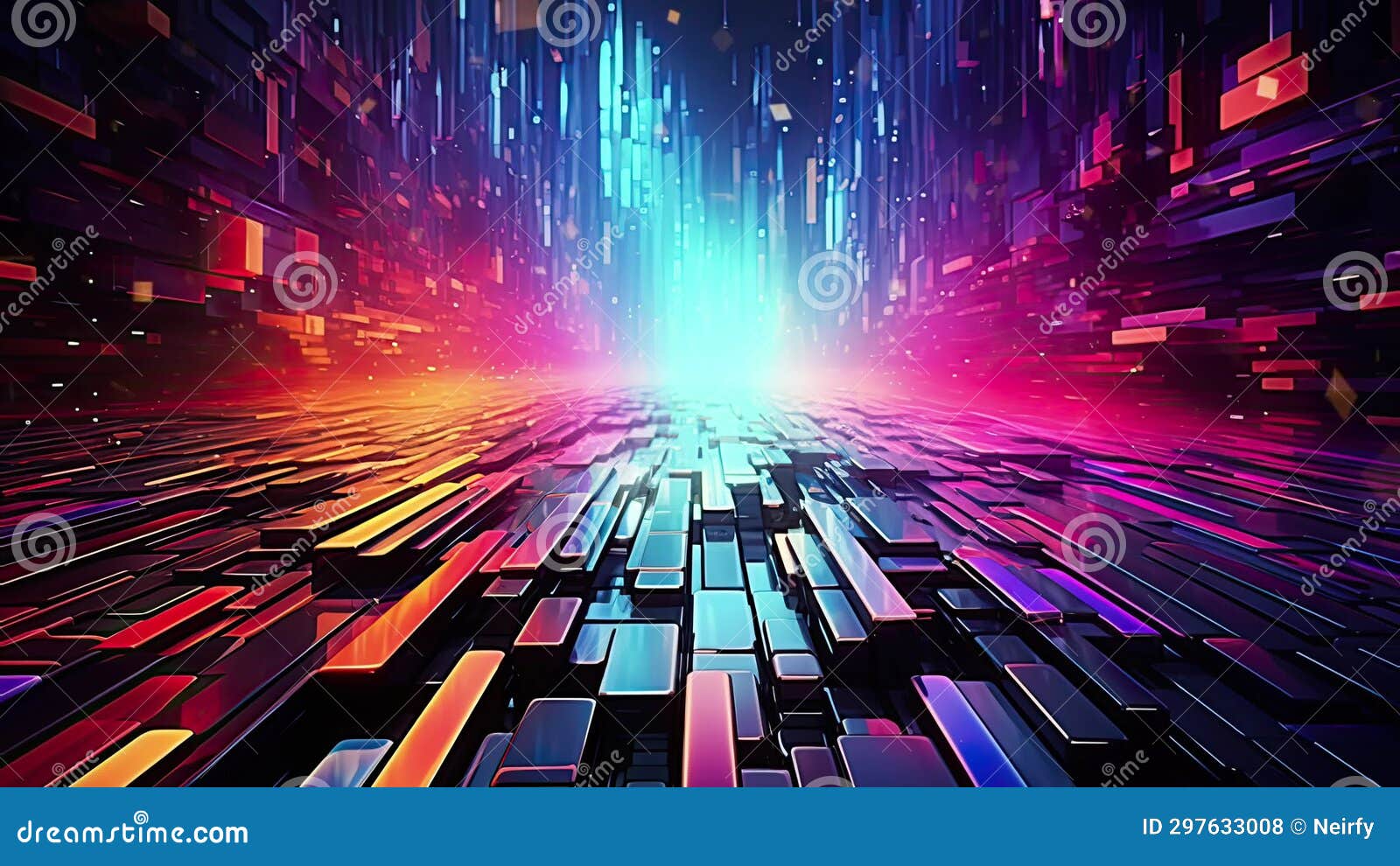 Digital Glitch and Distortion Stock Footage - Video of illuminated ...