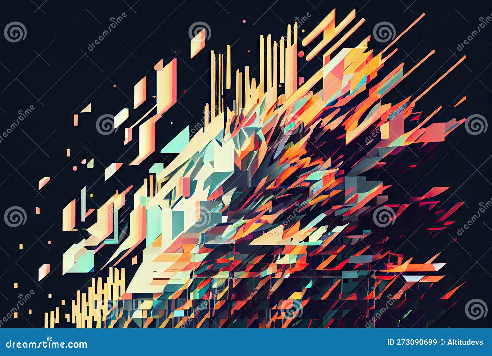A Digital Glitch that Reveals Patterns and Shapes when Slowed Down ...