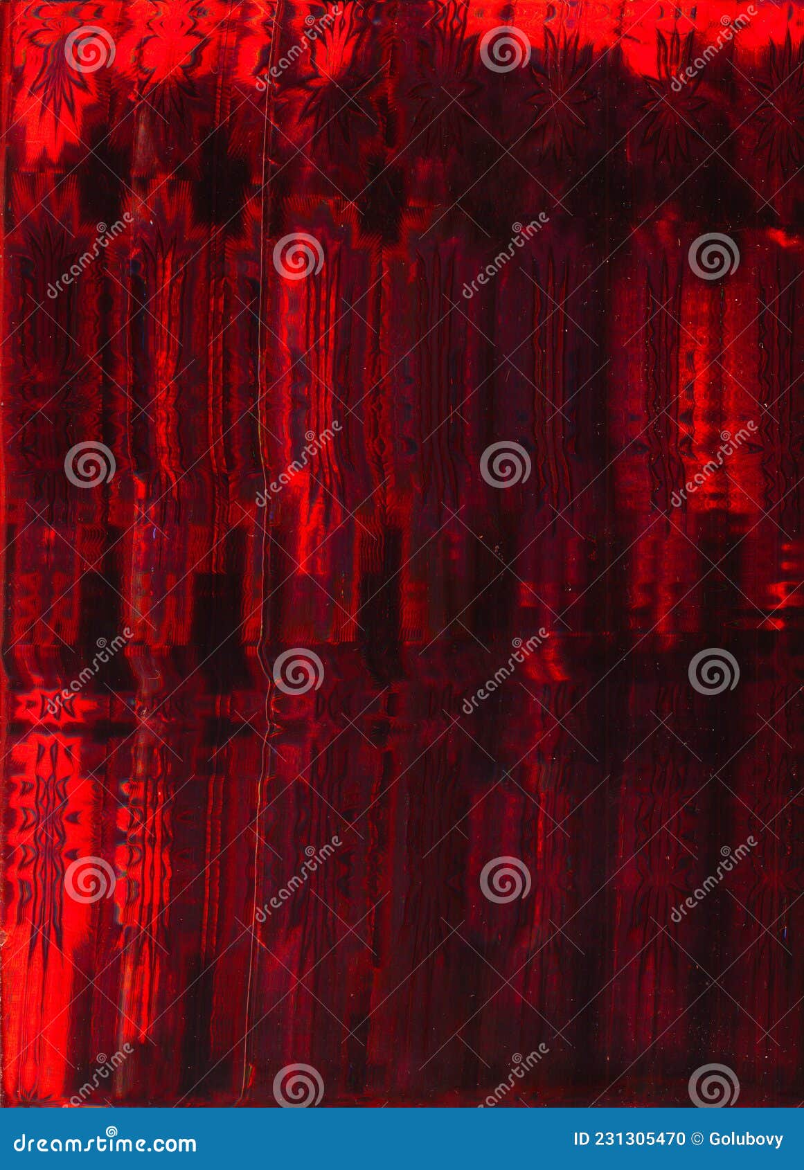 Digital Glitch Static Noise Red Black Dust Scratch Stock Photo - Image ...