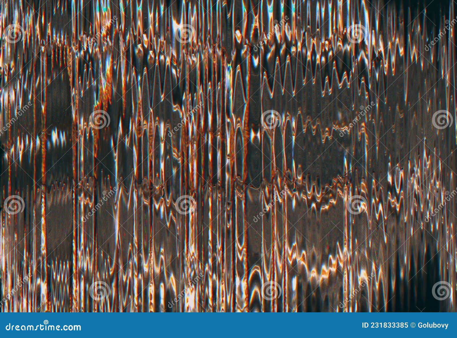Digital Glitch Static Noise Texture Brown Overlay Stock Illustration ...