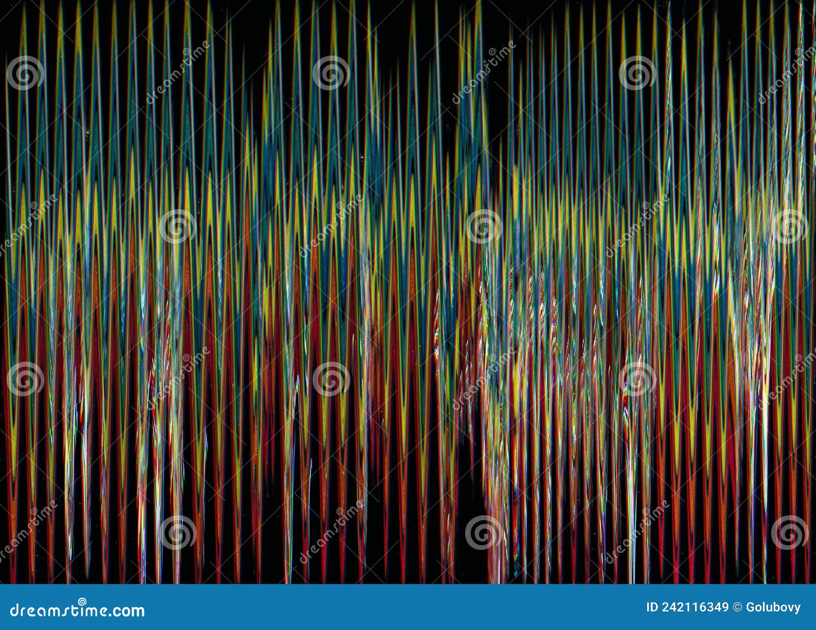 Yellow Static, Lightening Or Electric Charged Expl Stock Image ...