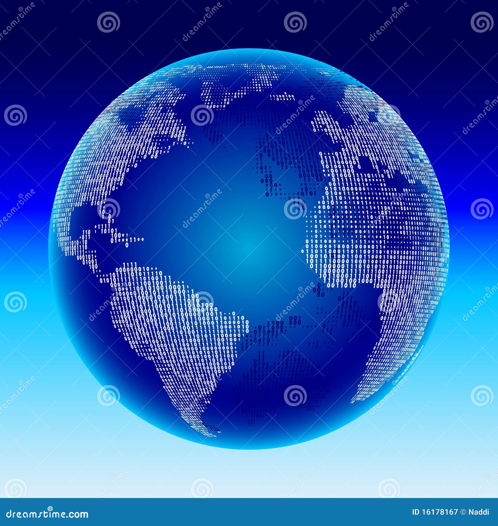 Digital globe. stock vector. Illustration of asia, elements - 16178167