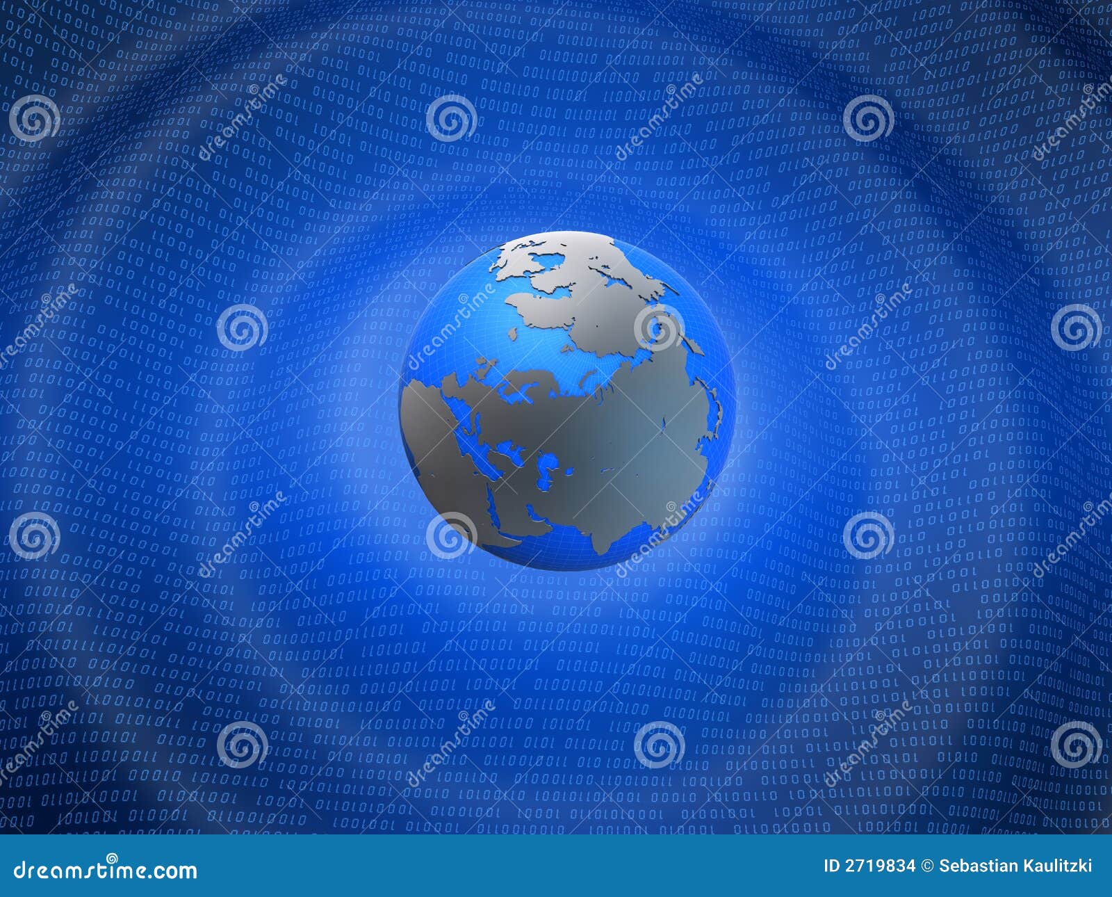 Digital globe stock illustration. Illustration of universe - 2719834