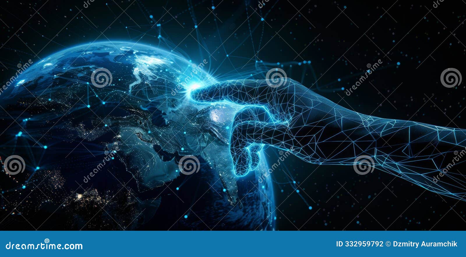 Digital Globe Overlay on a City Background, Illustrating Connectivity ...