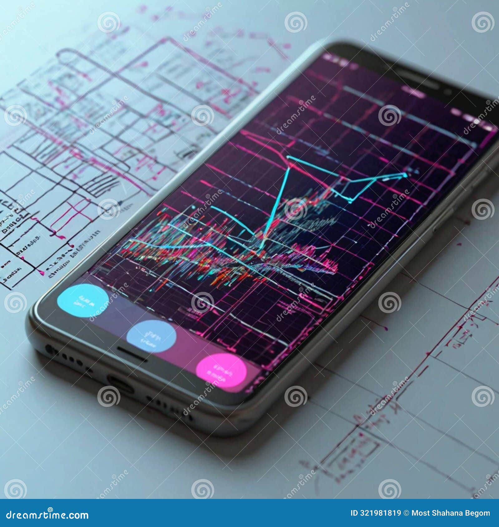 Digital GPS Location on Map with Pin Route Path Concept Stock ...