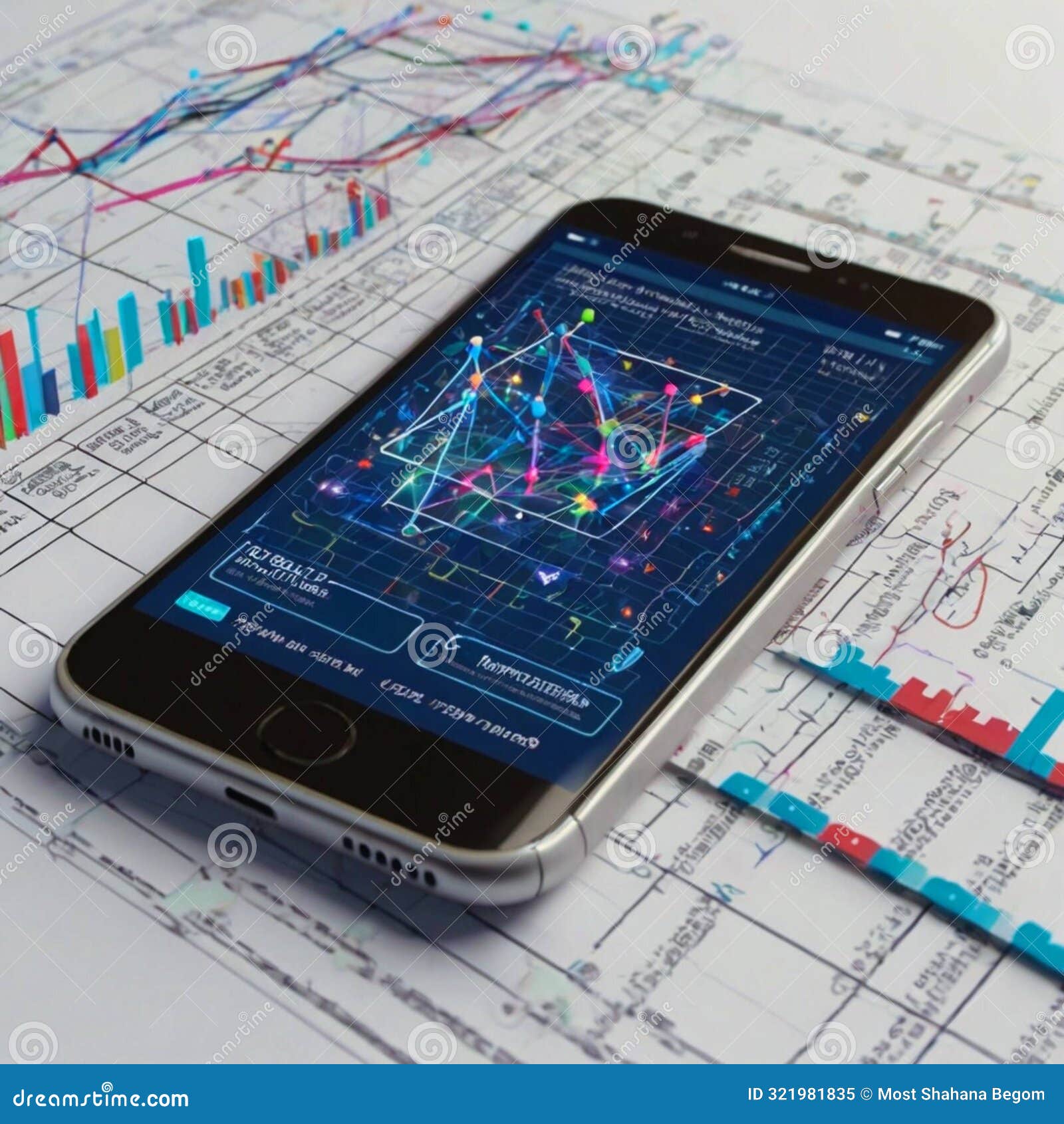 Digital GPS Location on Map with Pin Route Path Concept Stock ...