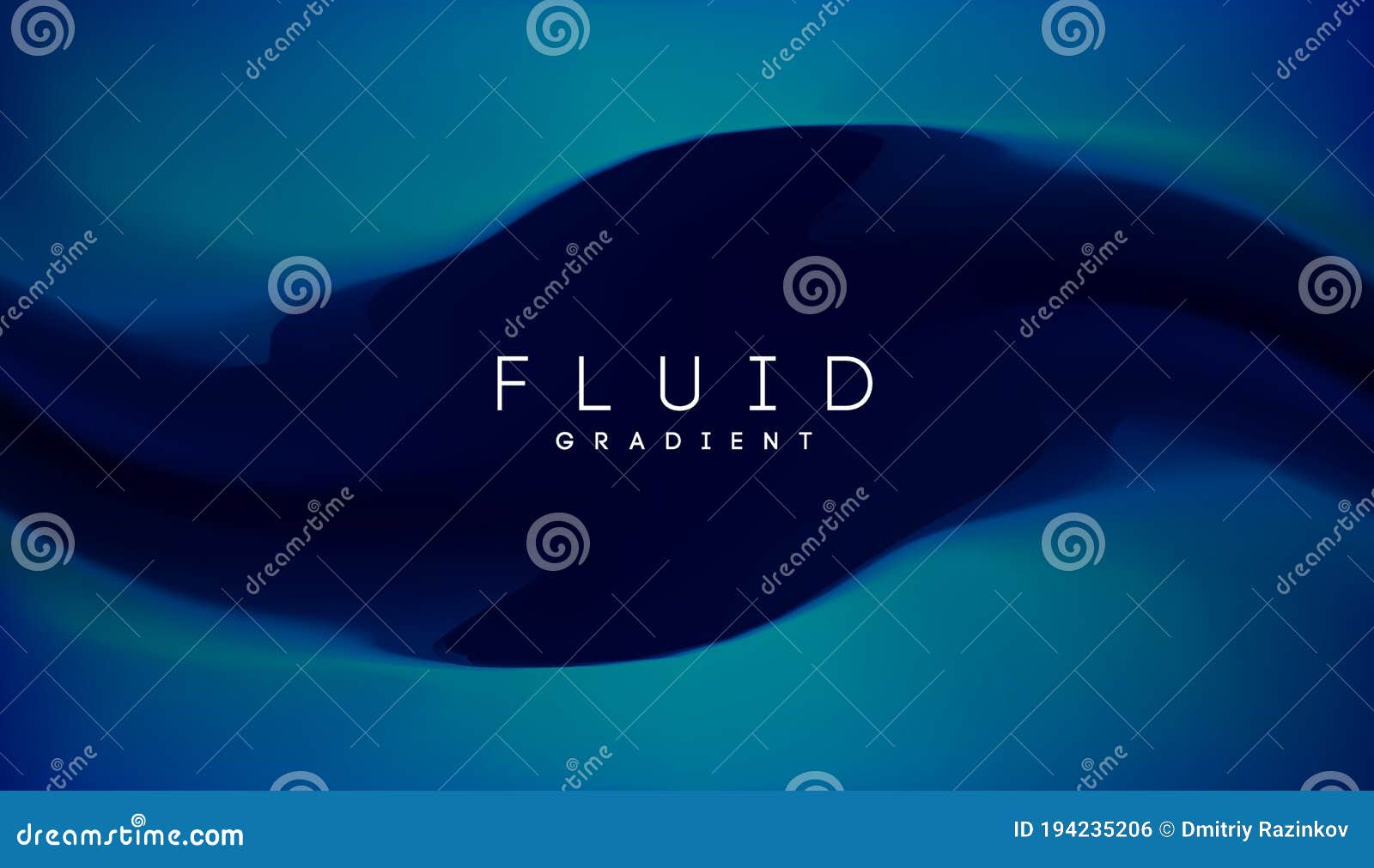 Blue Gradient Fluid Background. Fluid Colors 3d Graphic Gradient ...