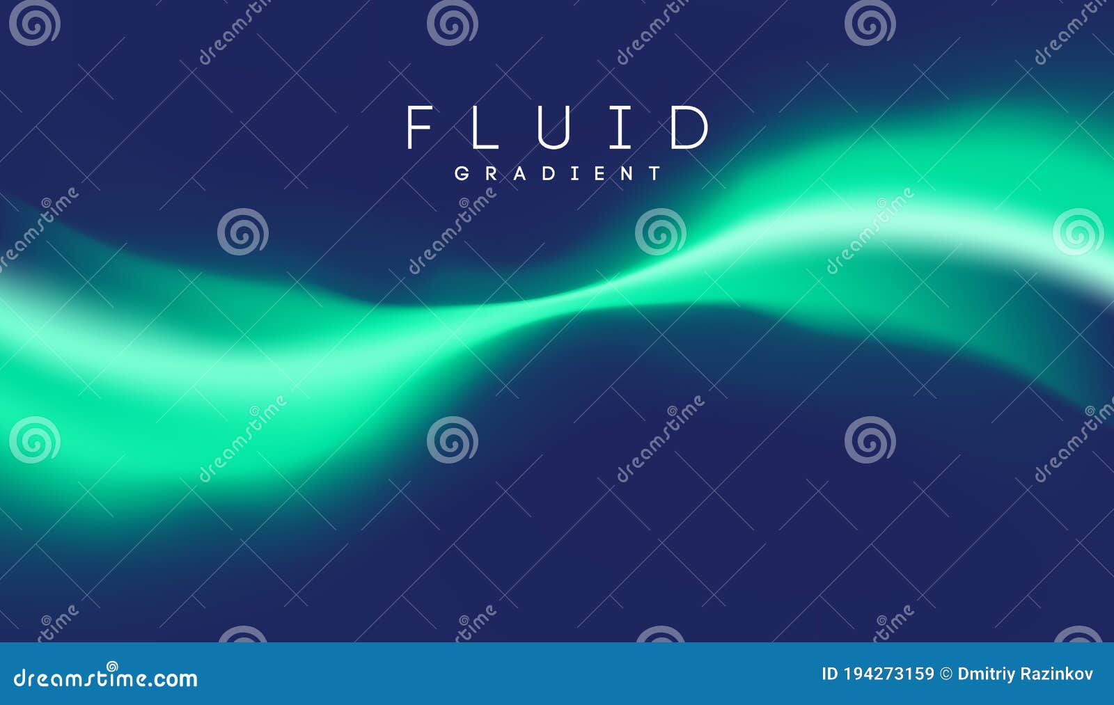 Blue Gradient Fluid Background. Fluid Colors 3d Graphic Gradient ...