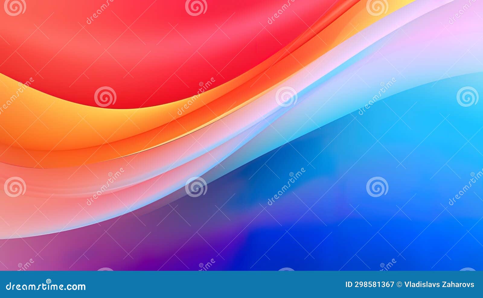 Digital Gradient with Transitions between Bright Colors Stock ...