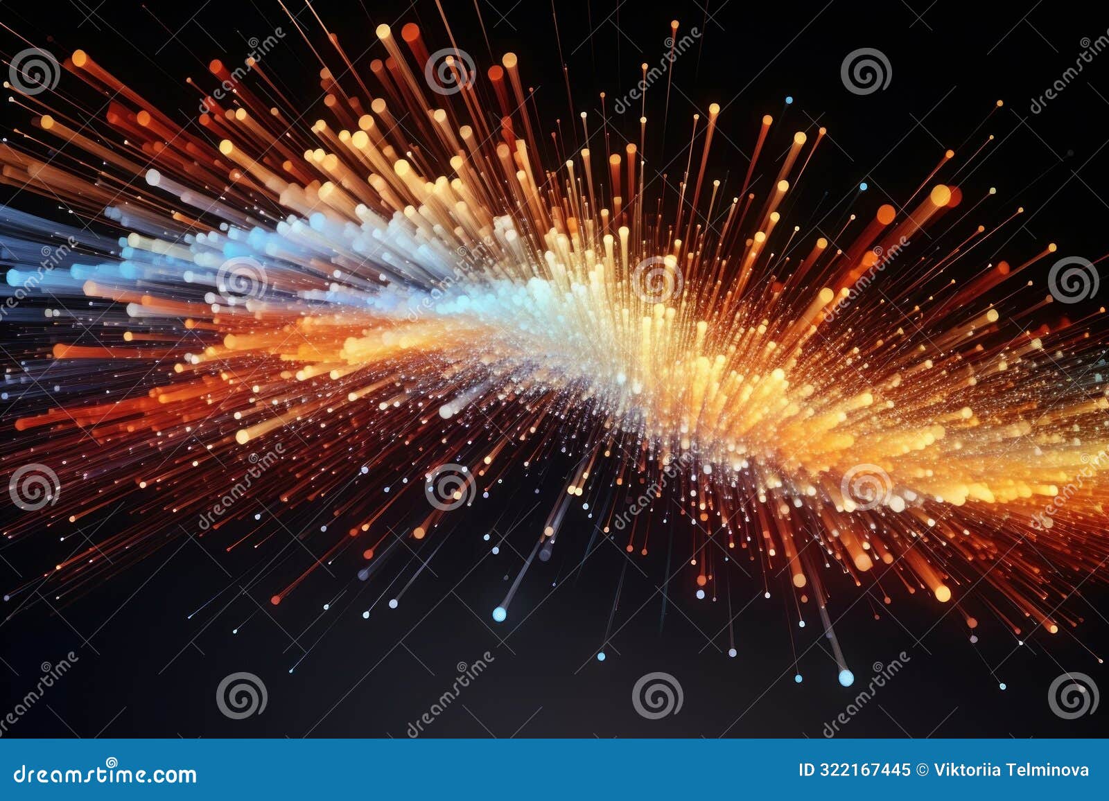 Digital Graphic Abstract Background for Technological Processes, Neural Networks, Digital Data ...