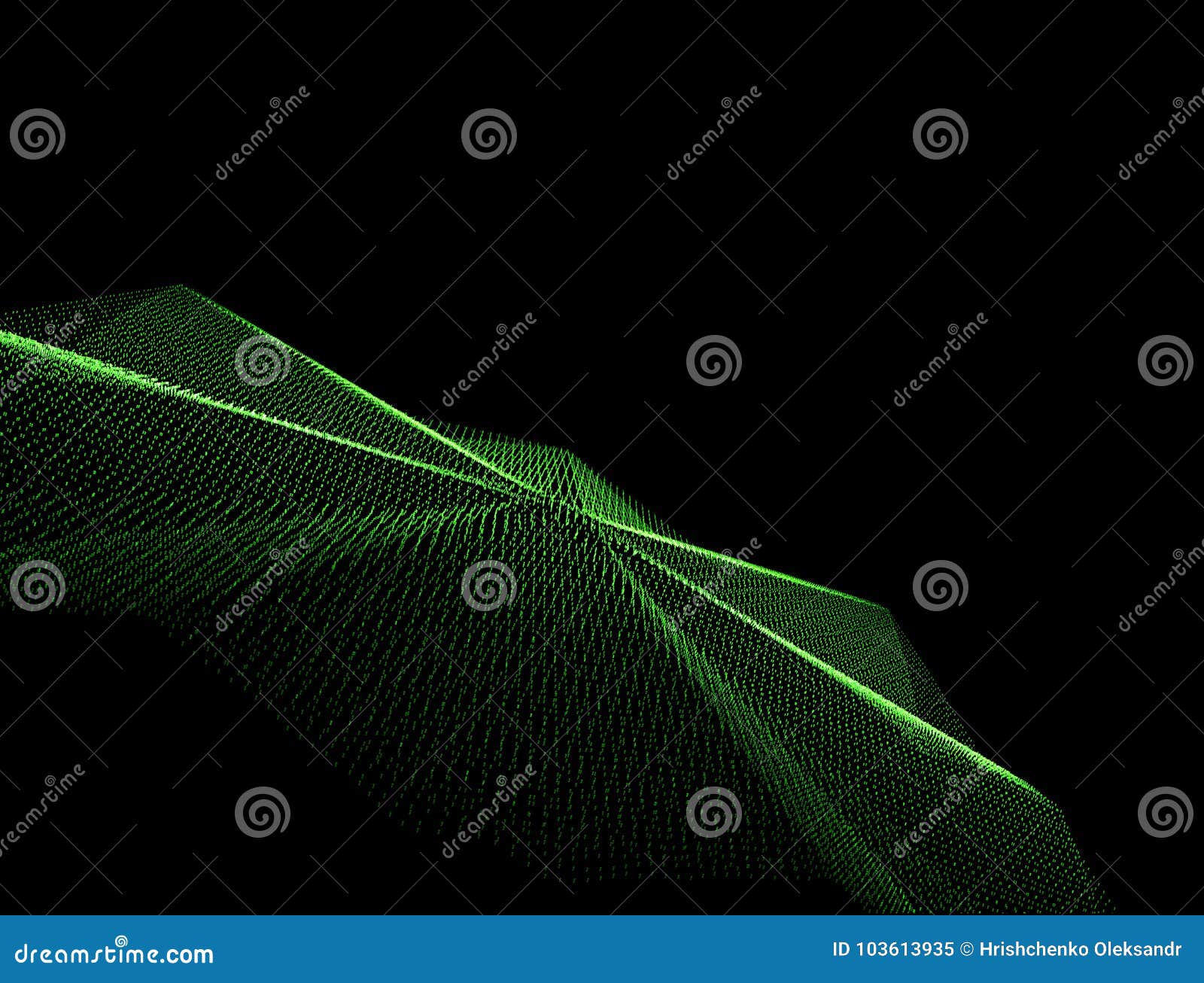 Digital grid of green stock illustration. Illustration of copy - 103613935