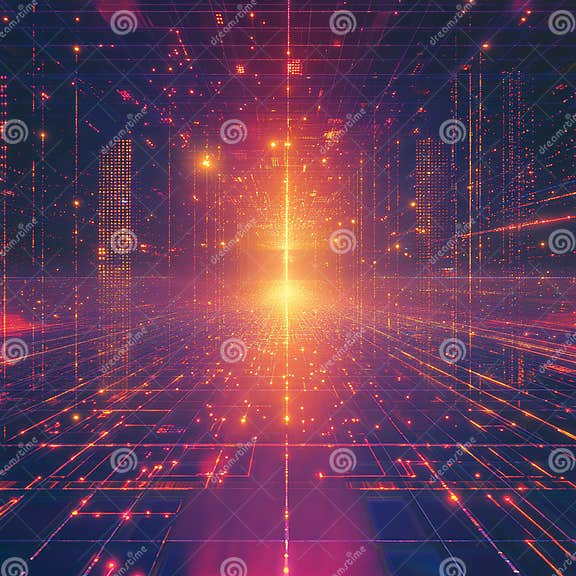 Digital Grid World: an Abstract Representation of Connectivity Stock ...