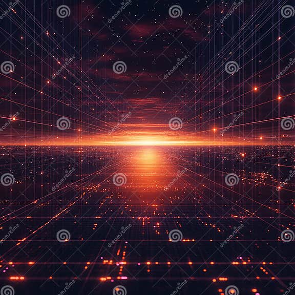 Digital Grid World: an Abstract Representation of Connectivity Stock ...