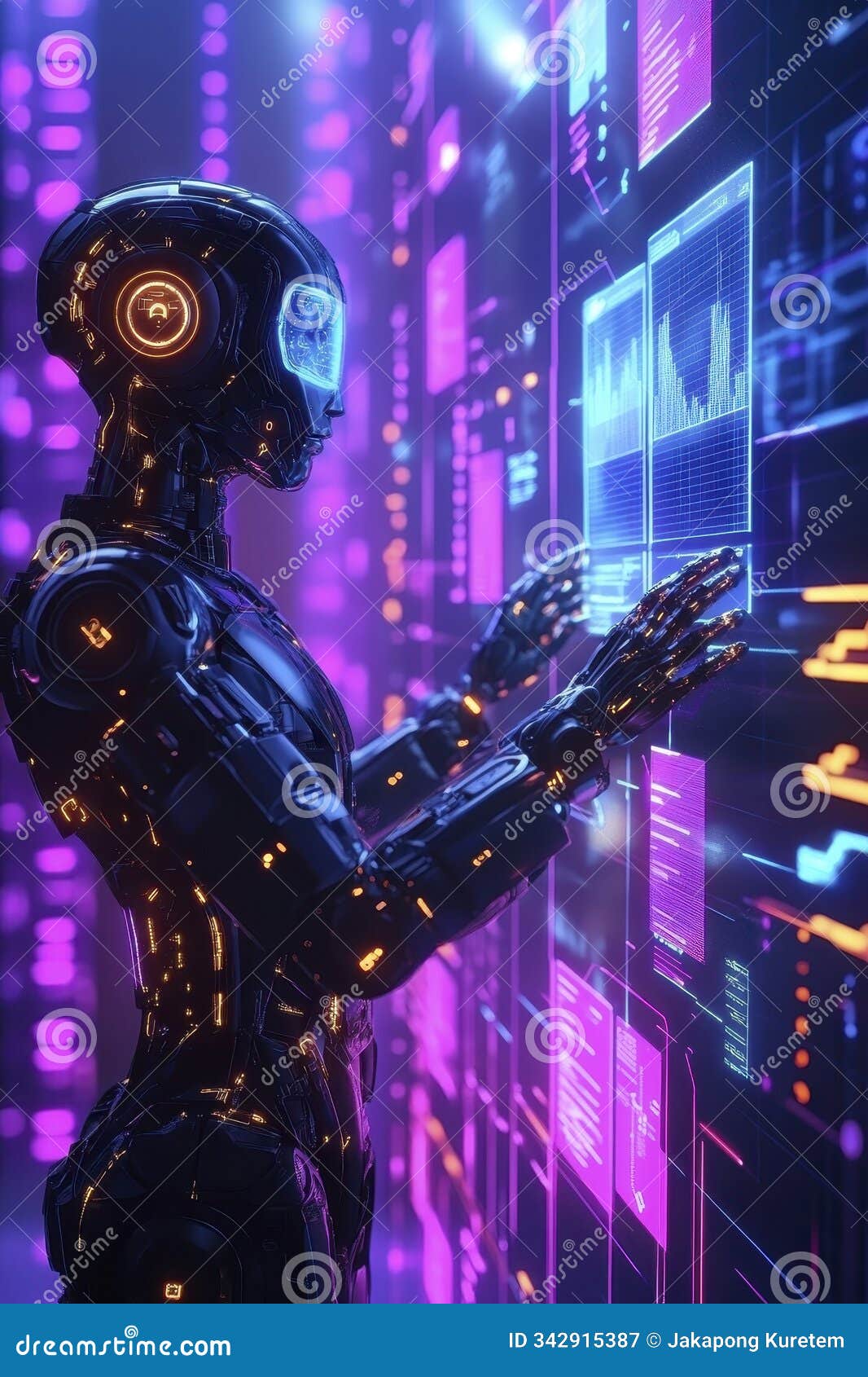 Digital Guardian Robot Protecting Data Streams with Holographic ...