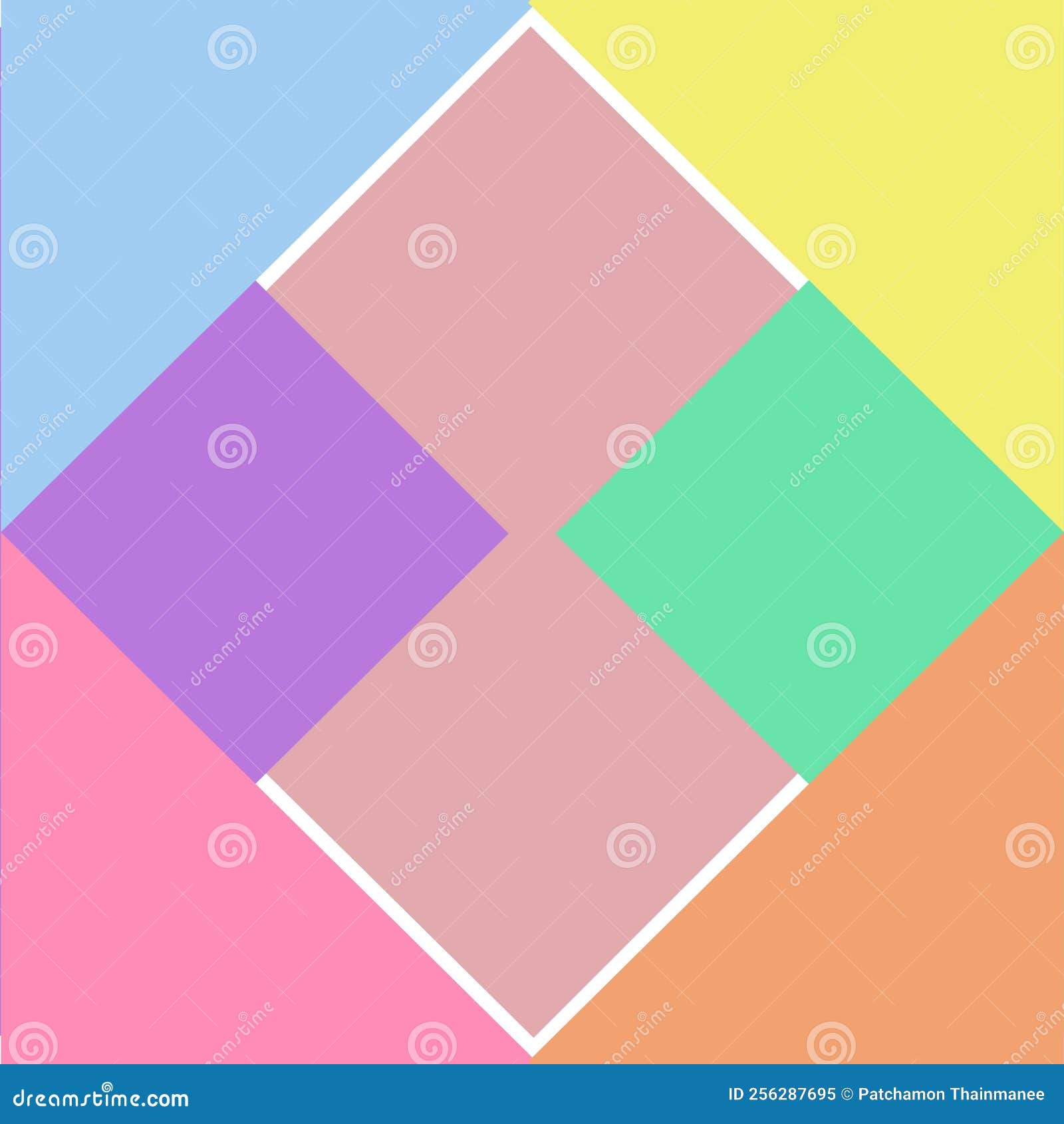 Digital Hand Drawn Abstract Pattern Colorful Polka Dot Texture ...