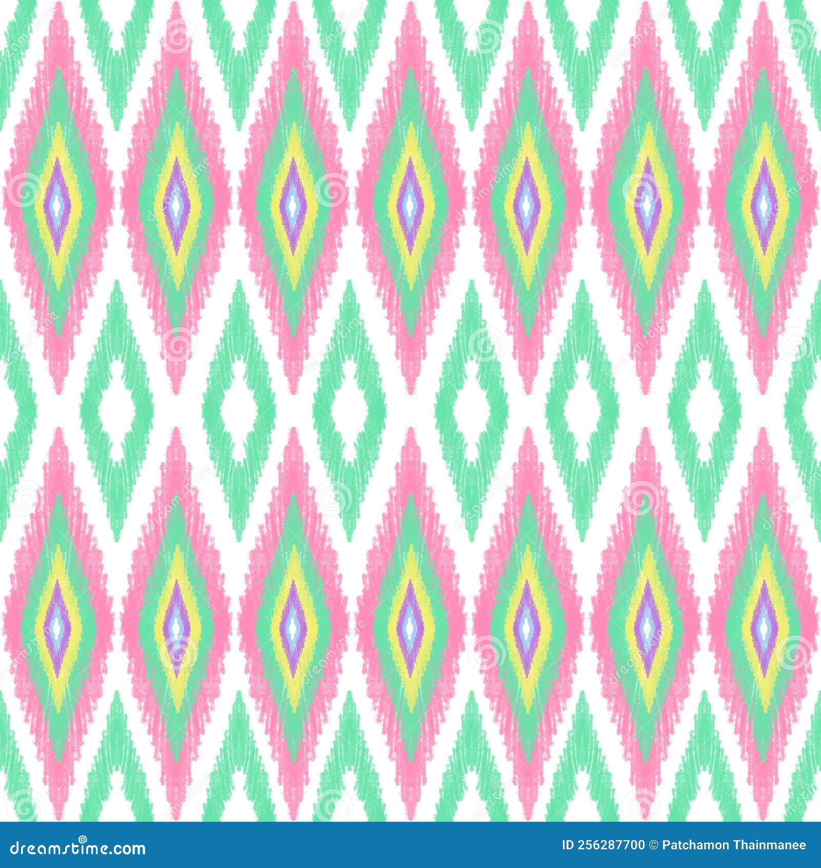 Digital Hand Drawn Abstract Pattern Colorful Polka Dot Texture ...