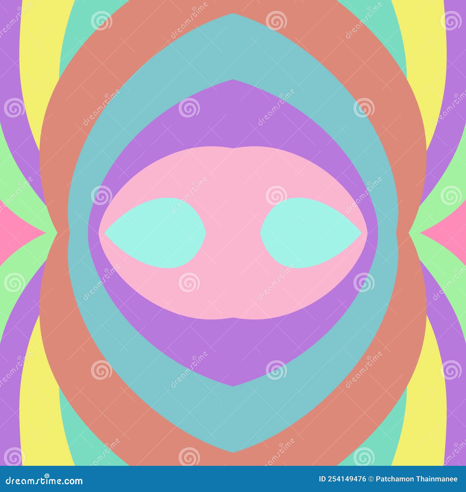 Digital Hand Drawn Beautiful Pastel Patterns for Cards or Textiles ...