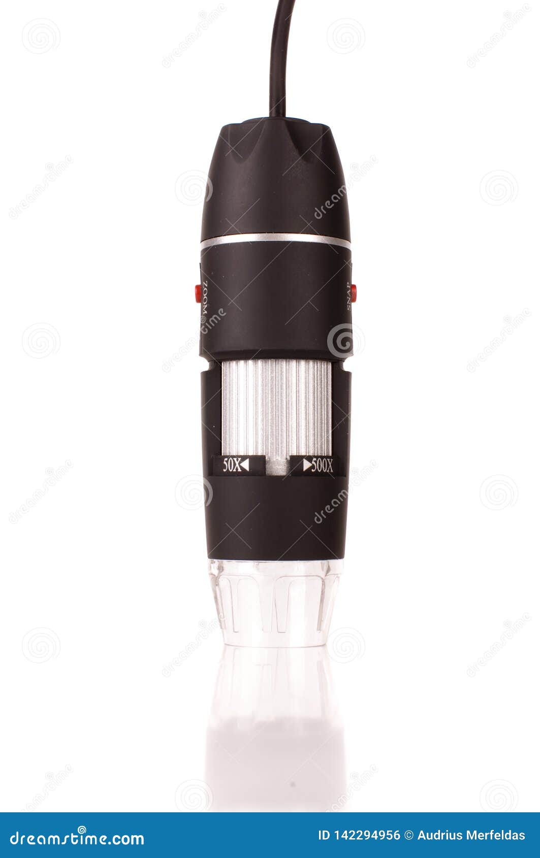 Digital Handheld Microscope for Laboratory Work Stock Photo - Image of ...