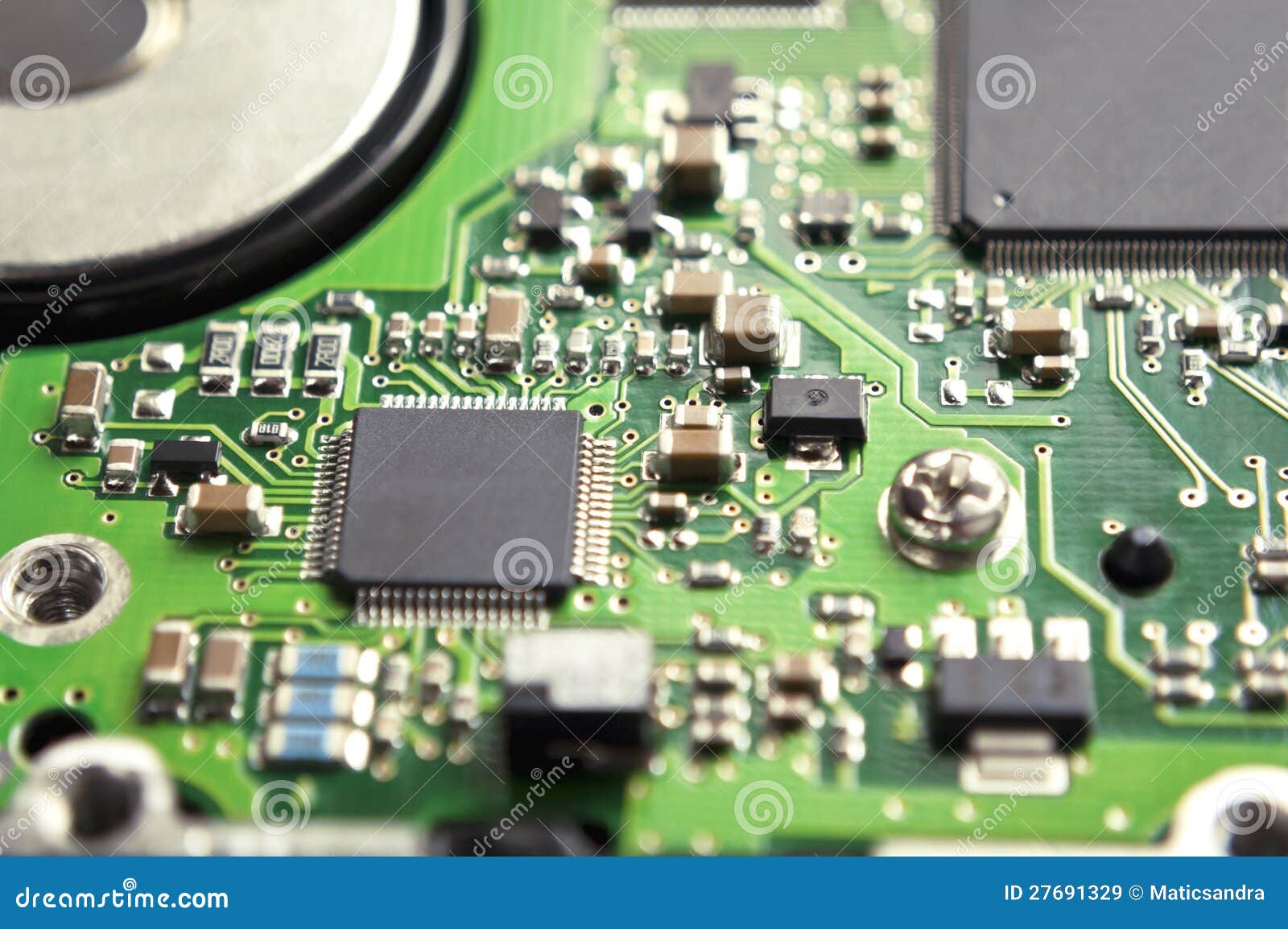 Digital hardware closeup stock image. Image of information - 27691329