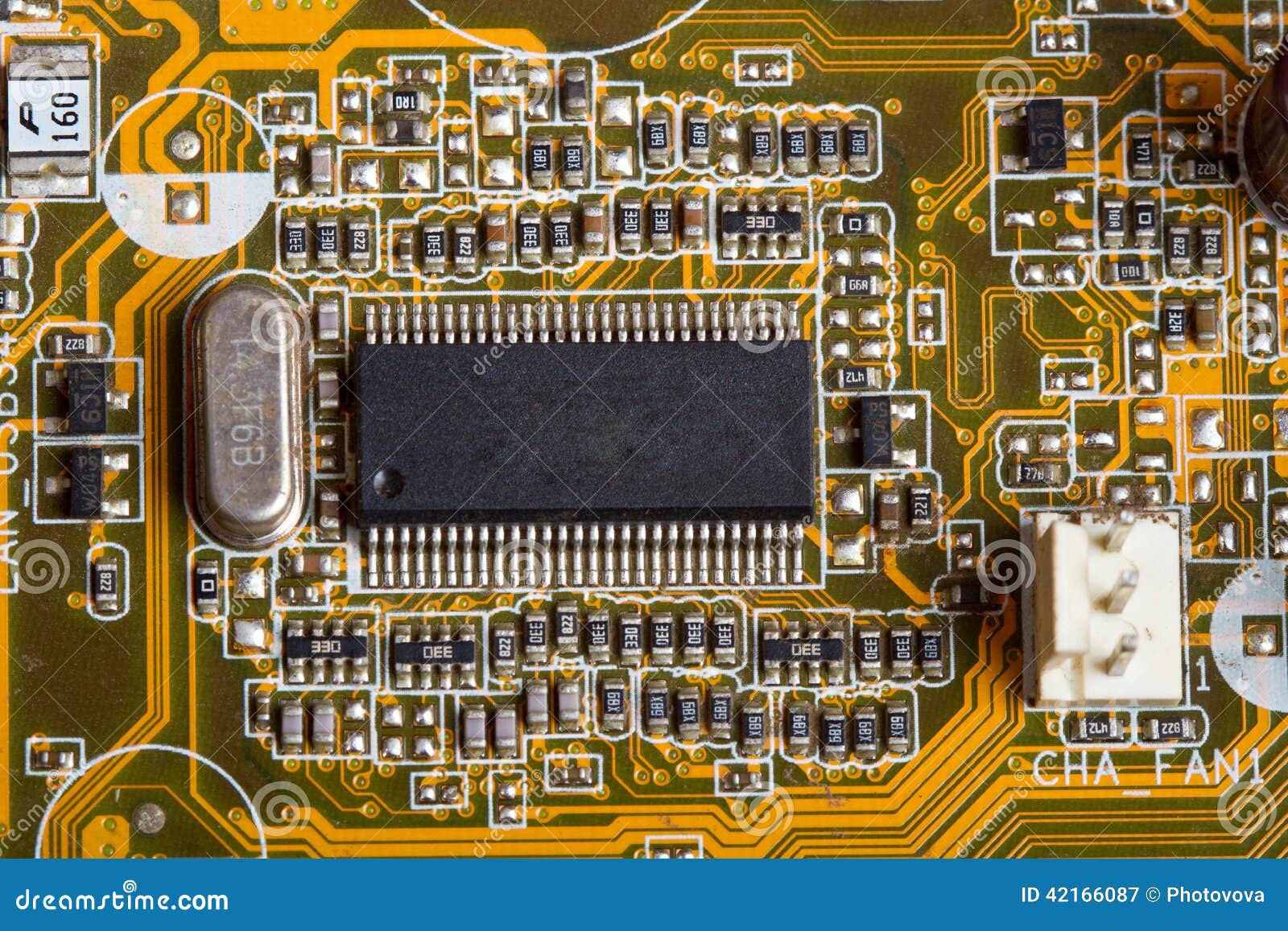 Digital hardware closeup stock image. Image of electronics - 42166087