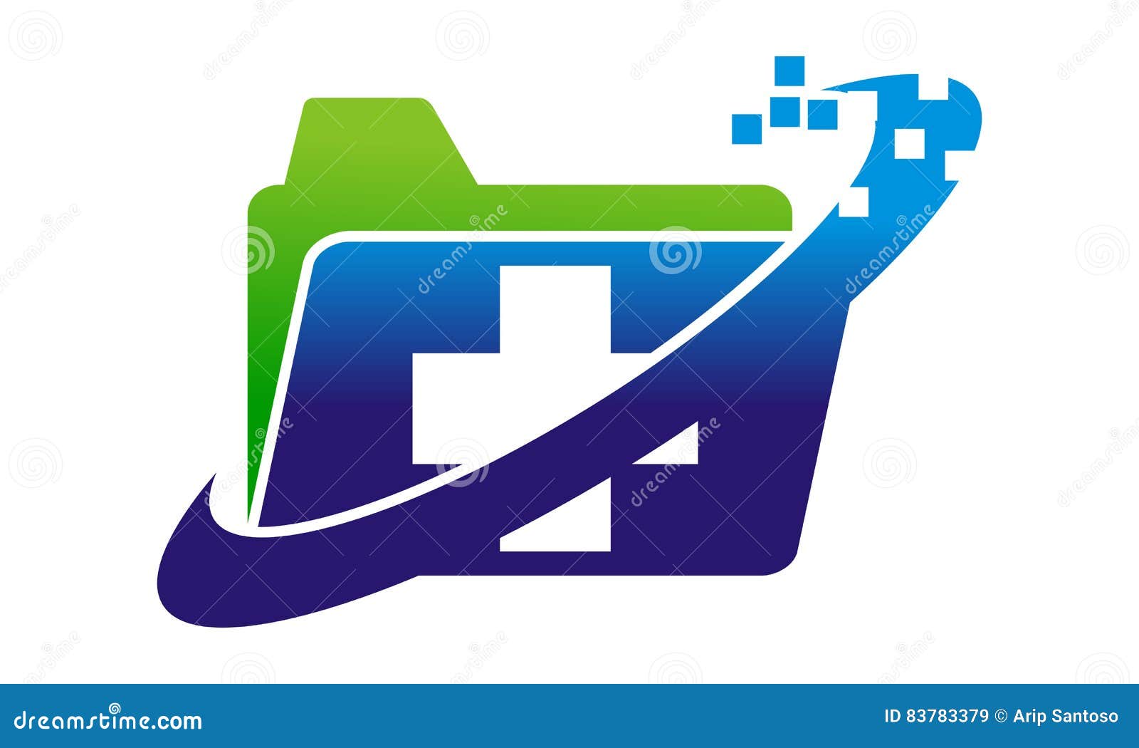Digital Health Document Business Stock Vector - Illustration of blog ...