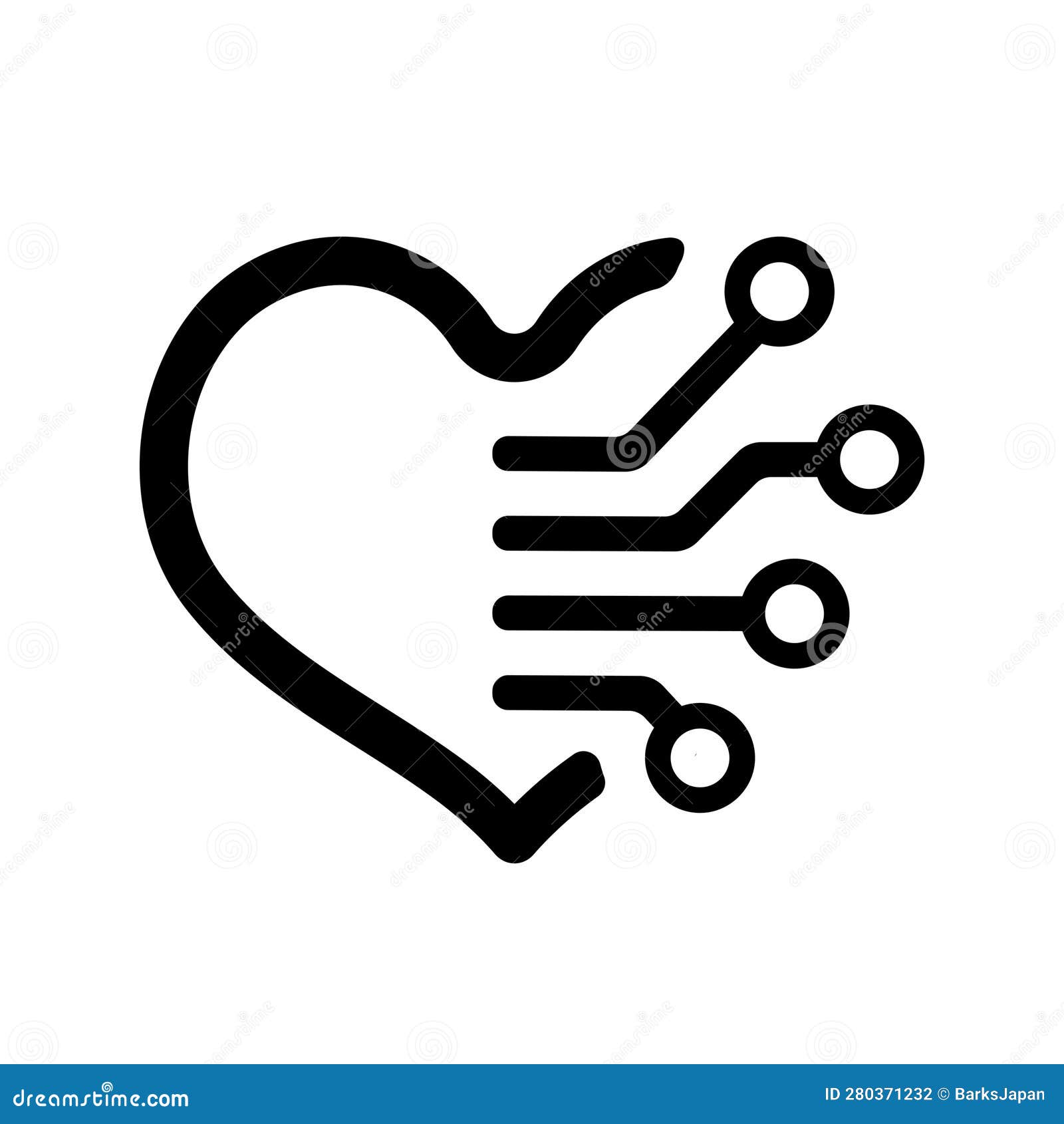 Digital Healthcare Icon Illustration Stock Vector - Illustration of ...