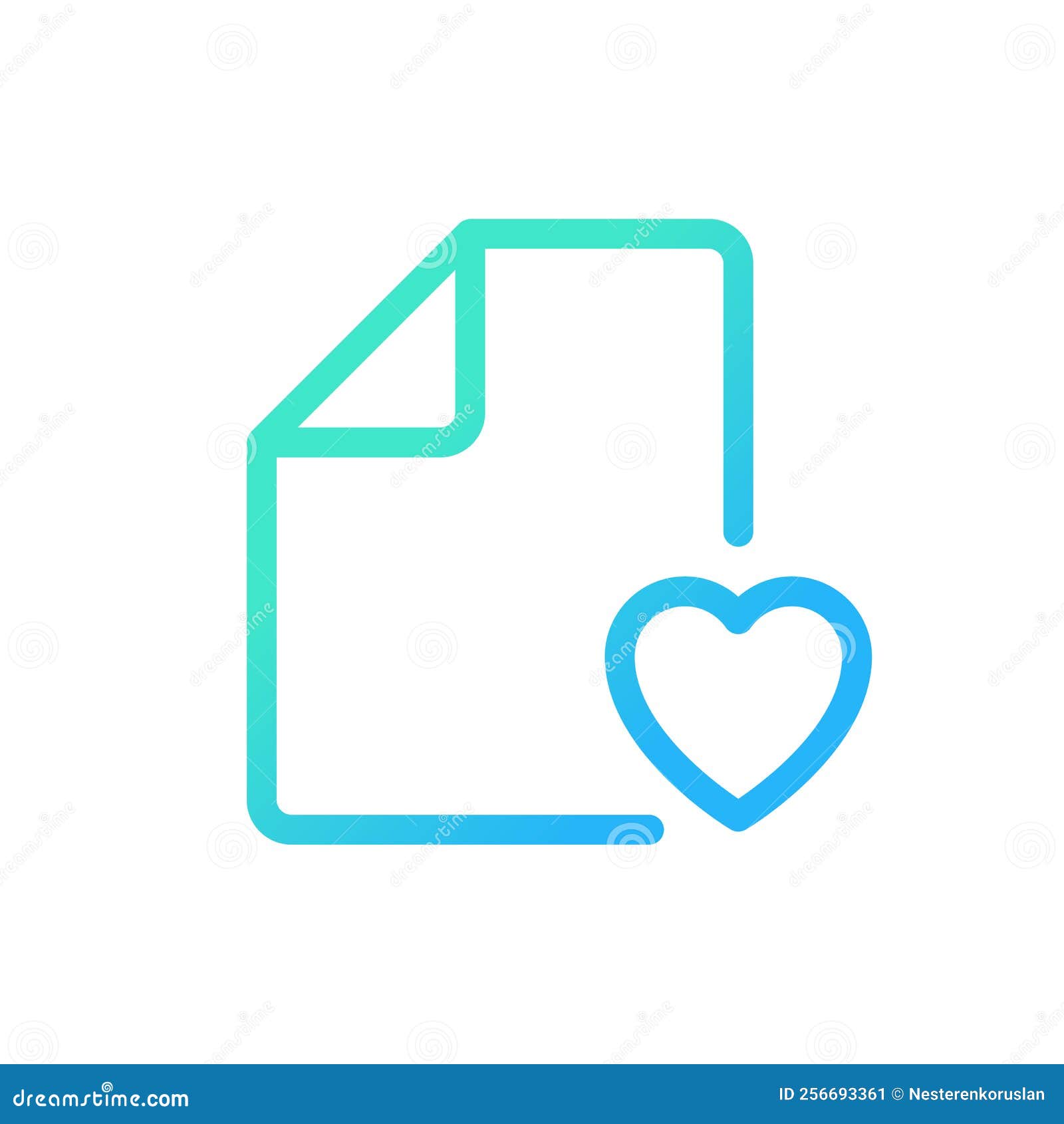 Digital Heart Screening Result Pixel Perfect Gradient Linear Ui Icon Stock Illustration ...