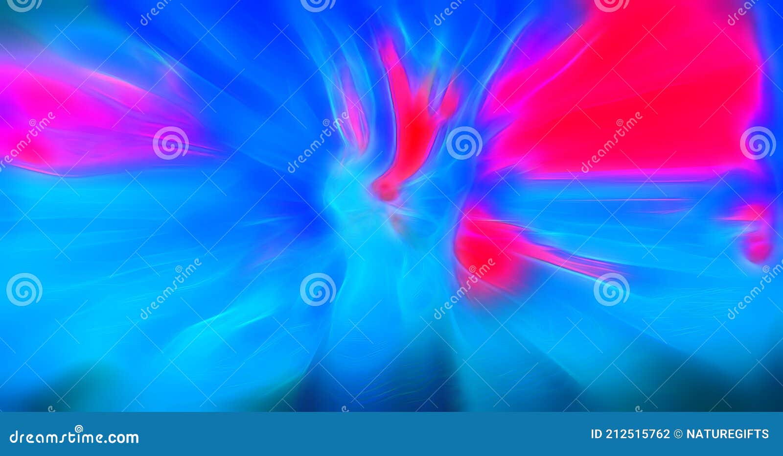 Digital High Energy Vibrant Beautiful Background Stock Illustration ...