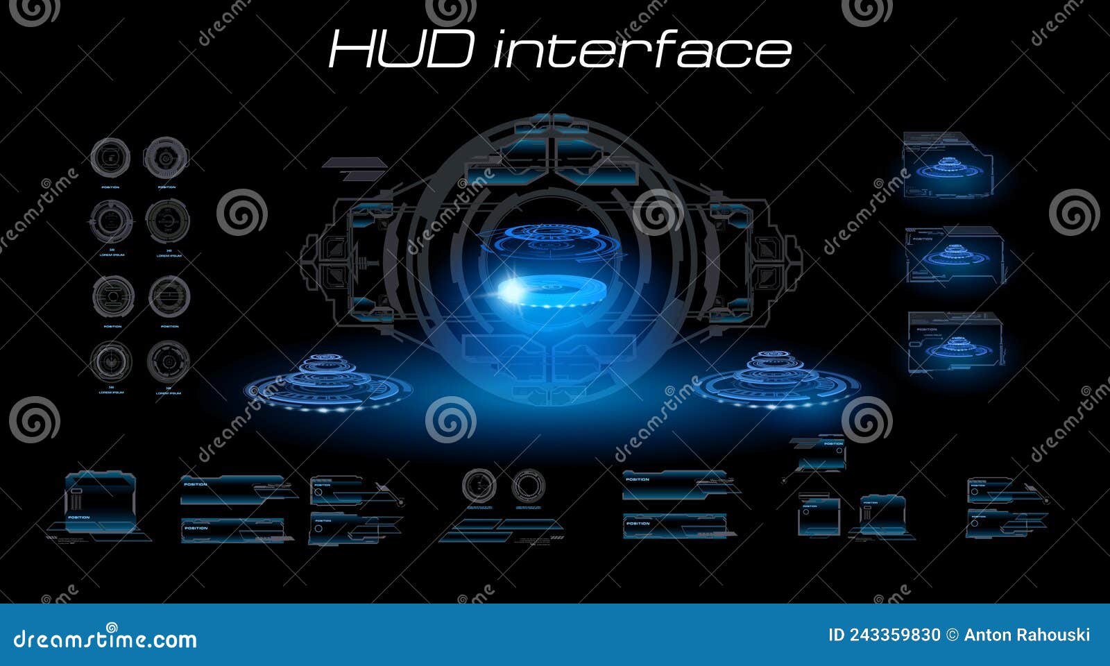 Digital Holographic User Interface With Dashboards, Elements And ... Digital Holographic User Interface With Dashboards, Elements And ...