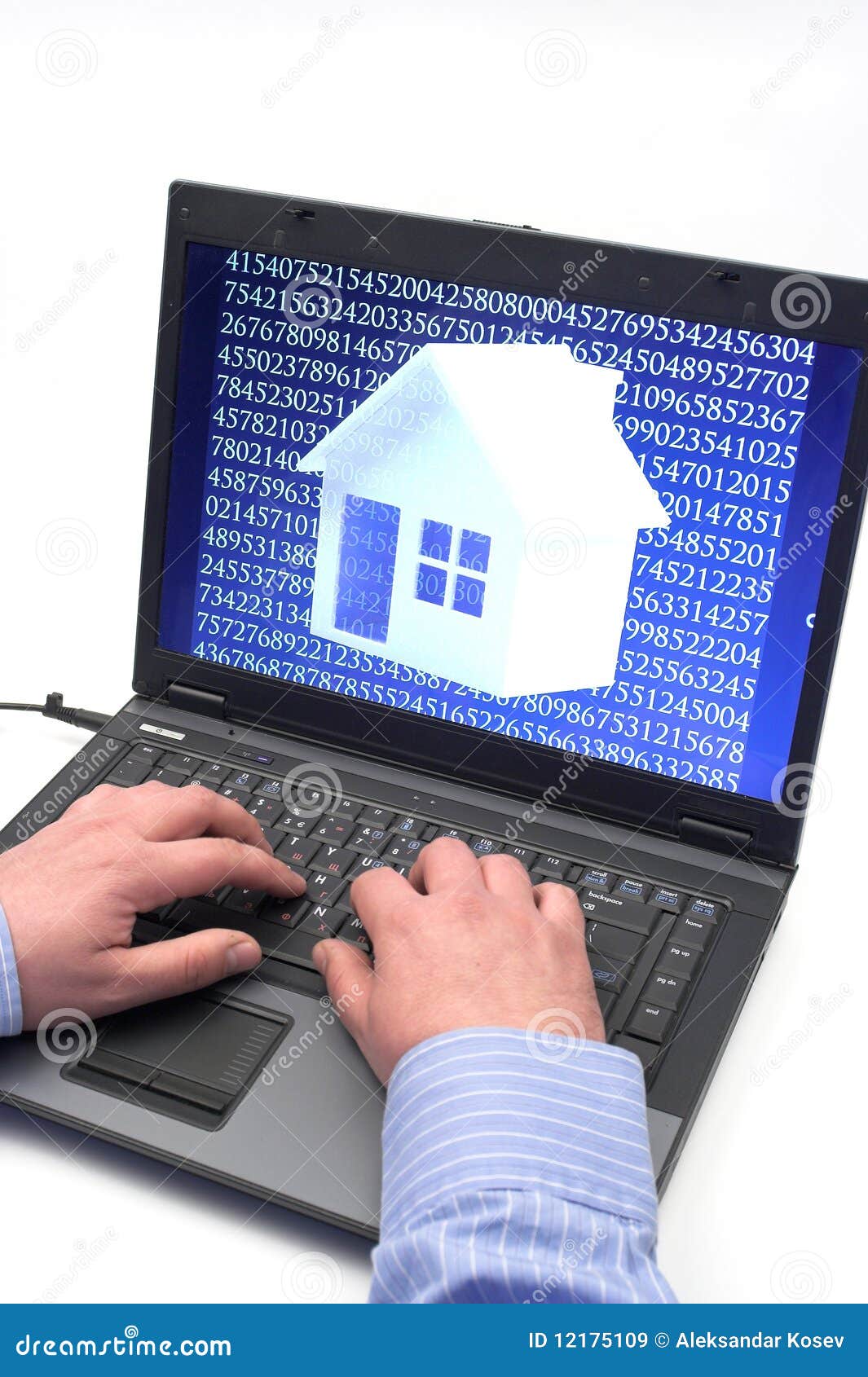 Digital house stock image. Image of building, construct - 12175109