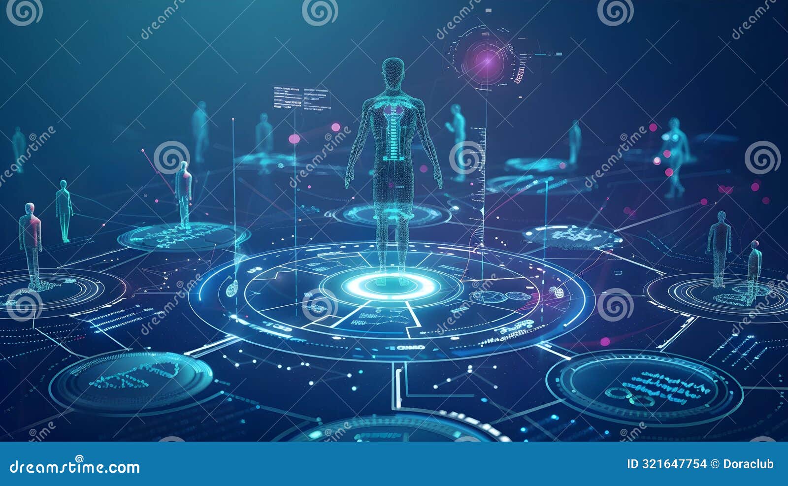 Human Avatars Pictogram Set Cartoon Vector | CartoonDealer.com #185066837