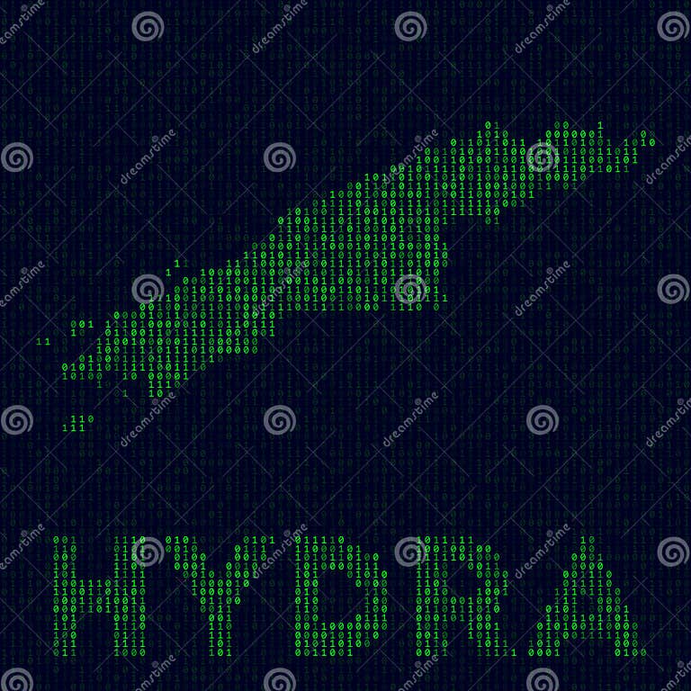 Digital Hydra logo. stock vector. Illustration of gradient - 183296245