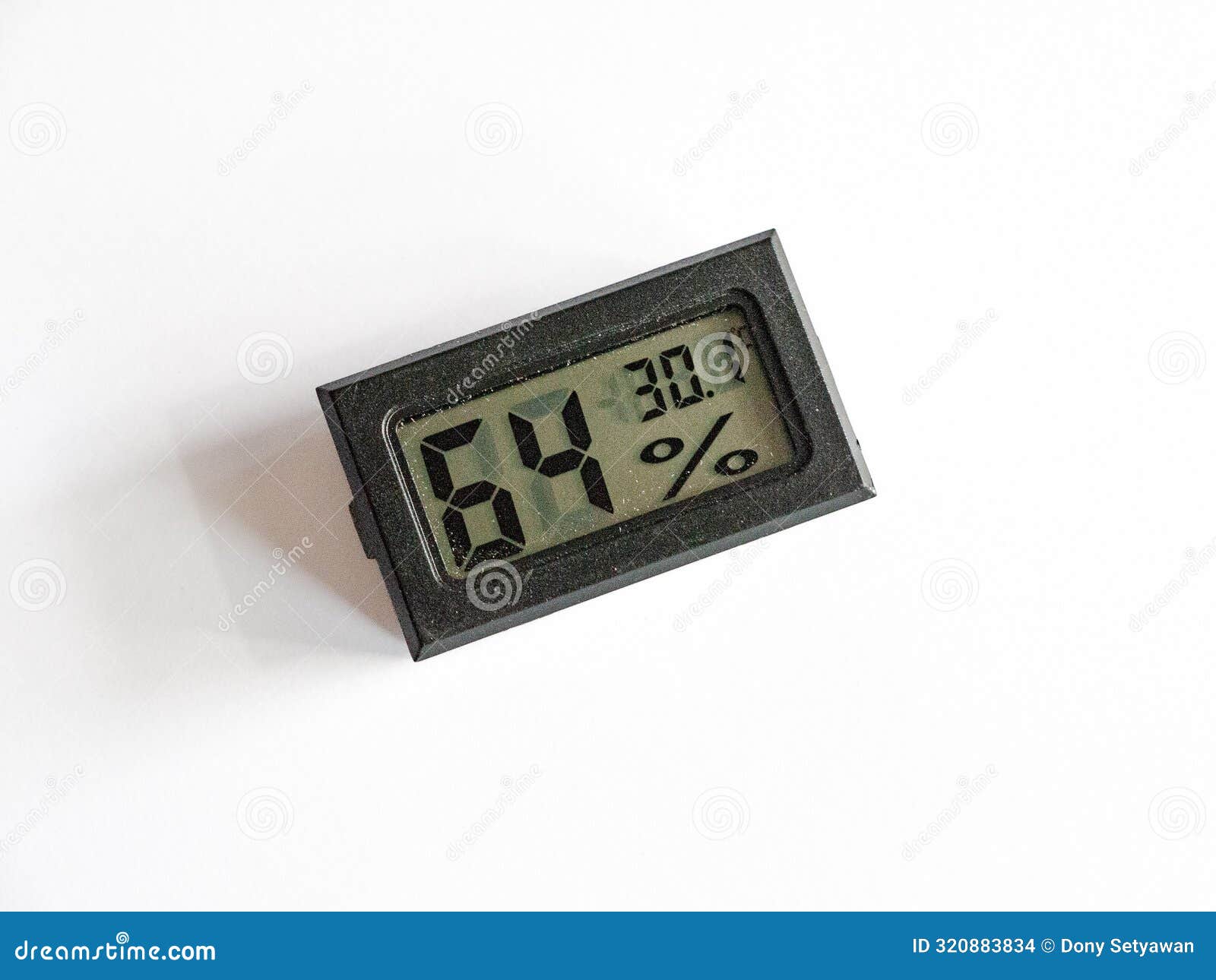 Digital Hygrometer with Black Frame. Digital Thermometer Hygrometer ...