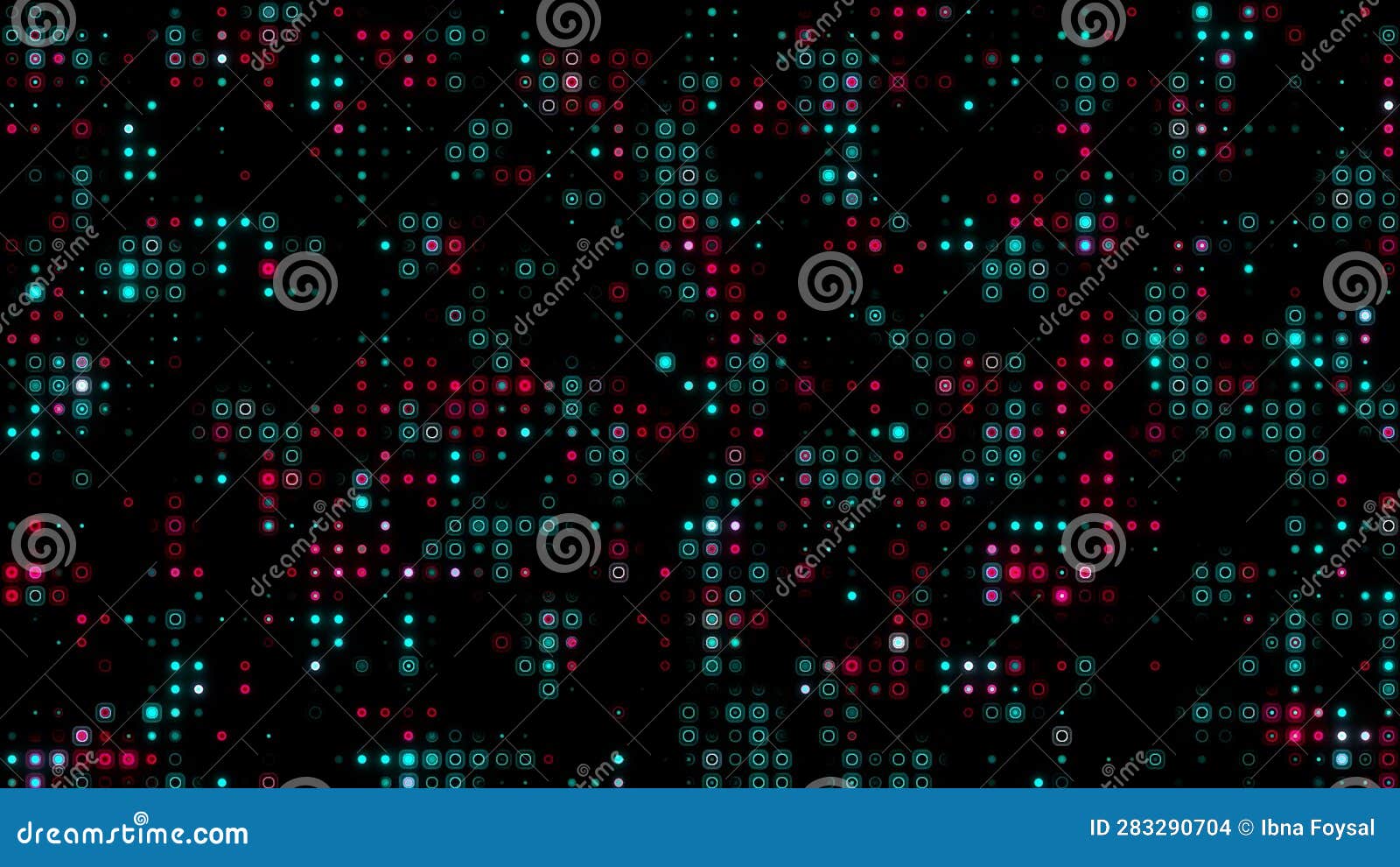 Digital Ibg Background Loop Animation Stock Illustration - Illustration ...