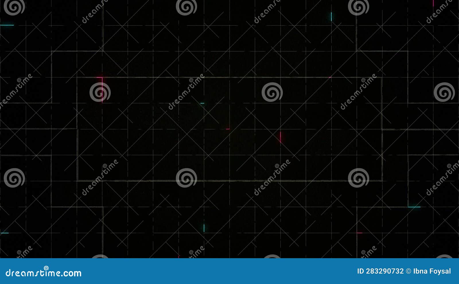 Digital Ibg Background Loop Animation Stock Illustration - Illustration ...