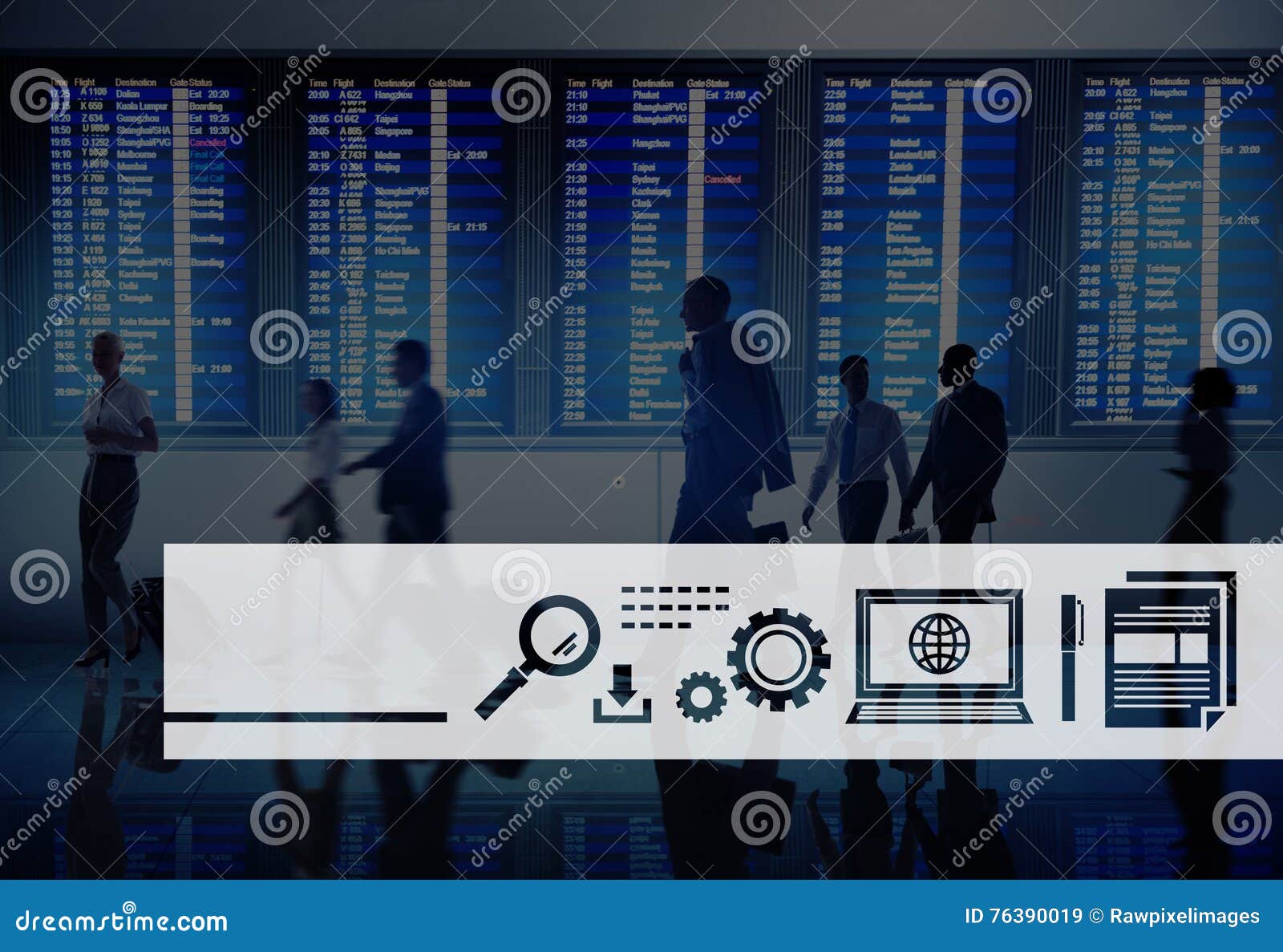 Digital Icon Symbol Global Network Technology Concept Stock Image ...