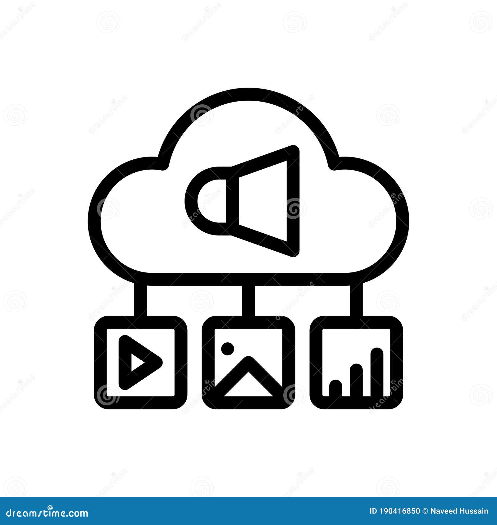 Digital Setting Thin Line Icon Stock Vector - Illustration of premium ...