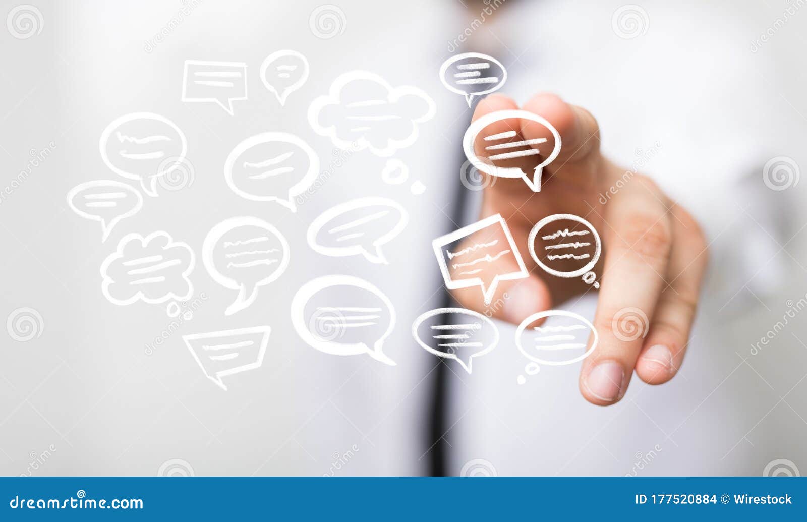 A Digital Icons with Colorful Dialog Speech Bubbles Stock Photo - Image ... A Digital Icons with Colorful Dialog Speech Bubbles Stock Photo - Image ...