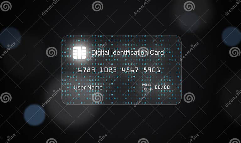 Digital ID Card, Electronic Identification. E-ID Smartcard, a Digital ...