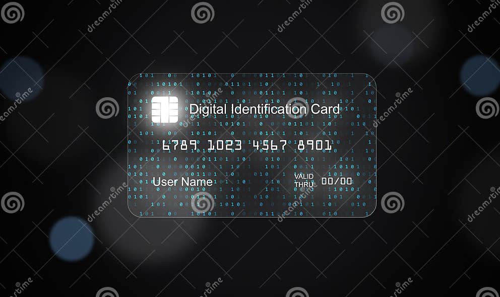 Digital ID Card, Electronic Identification. E-ID Smartcard, a Digital ...