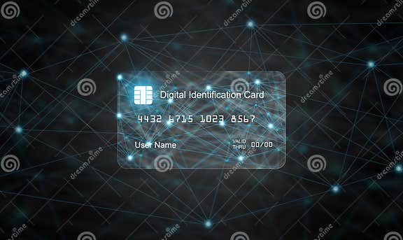 Digital ID Card, Electronic Identification. E-ID Smartcard, a Digital ...