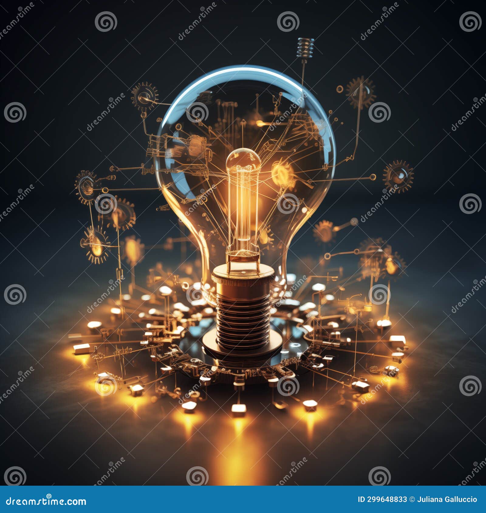 Digital Idea Innovation stock image. Image of development - 299648833