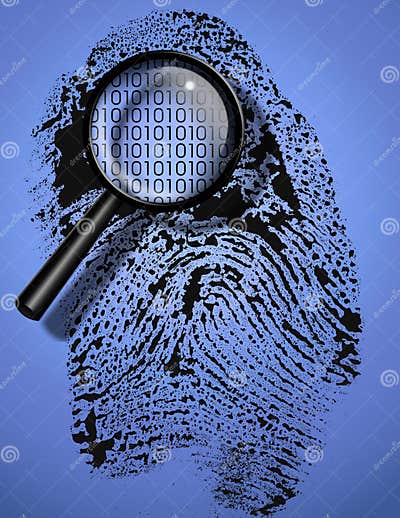 Digital Identity stock illustration. Illustration of advertisement ...