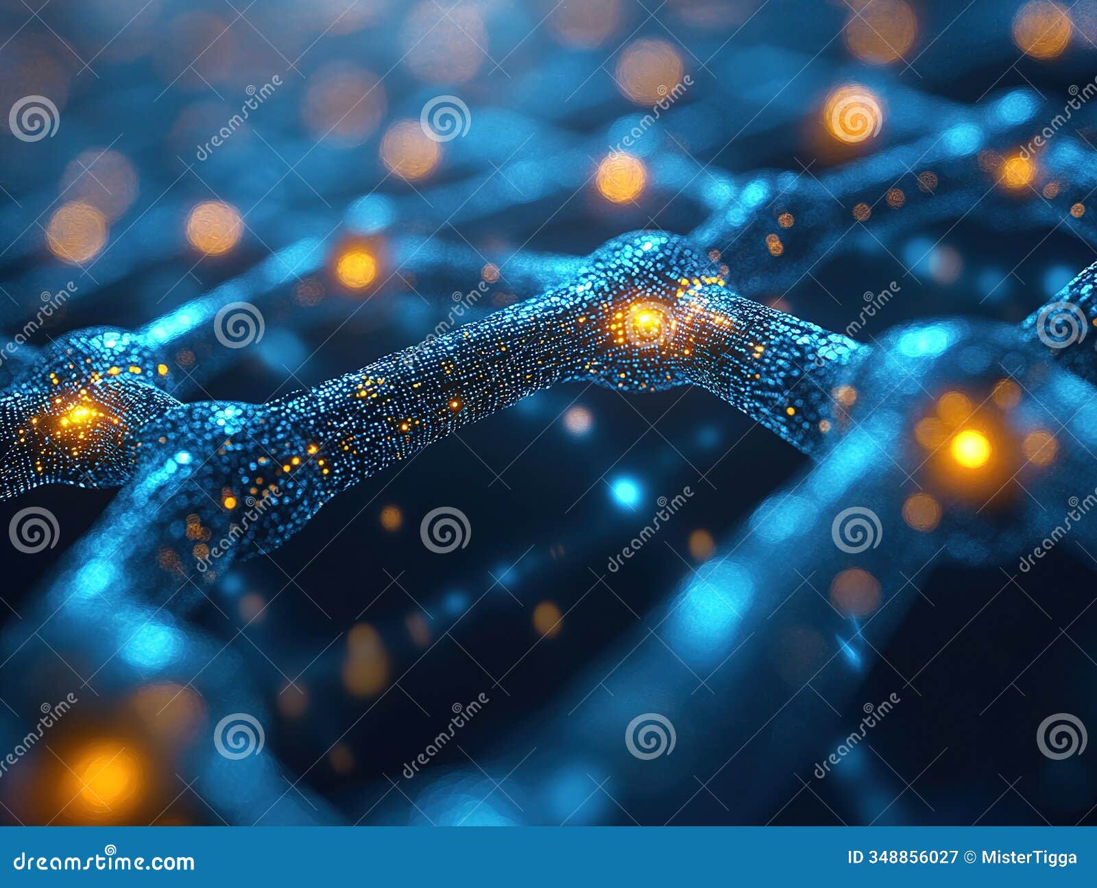 A Digital Illustration of an Artificial Intelligence or Advanced ...